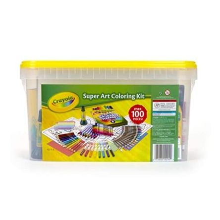 Kit Crayola Super Art Coloring