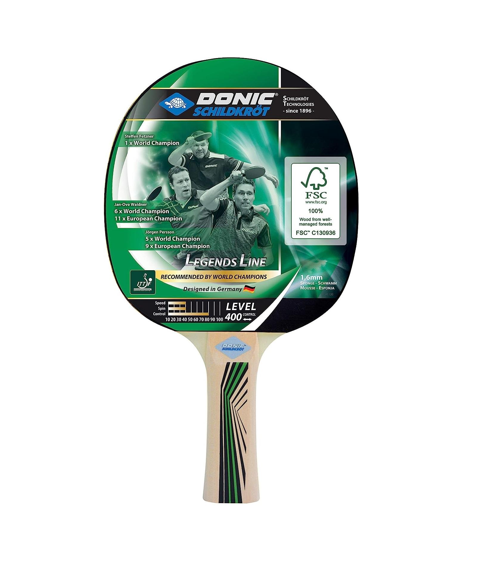 PALETA P/PING PONG DONIC #705241 LEGENDS 400 FSC