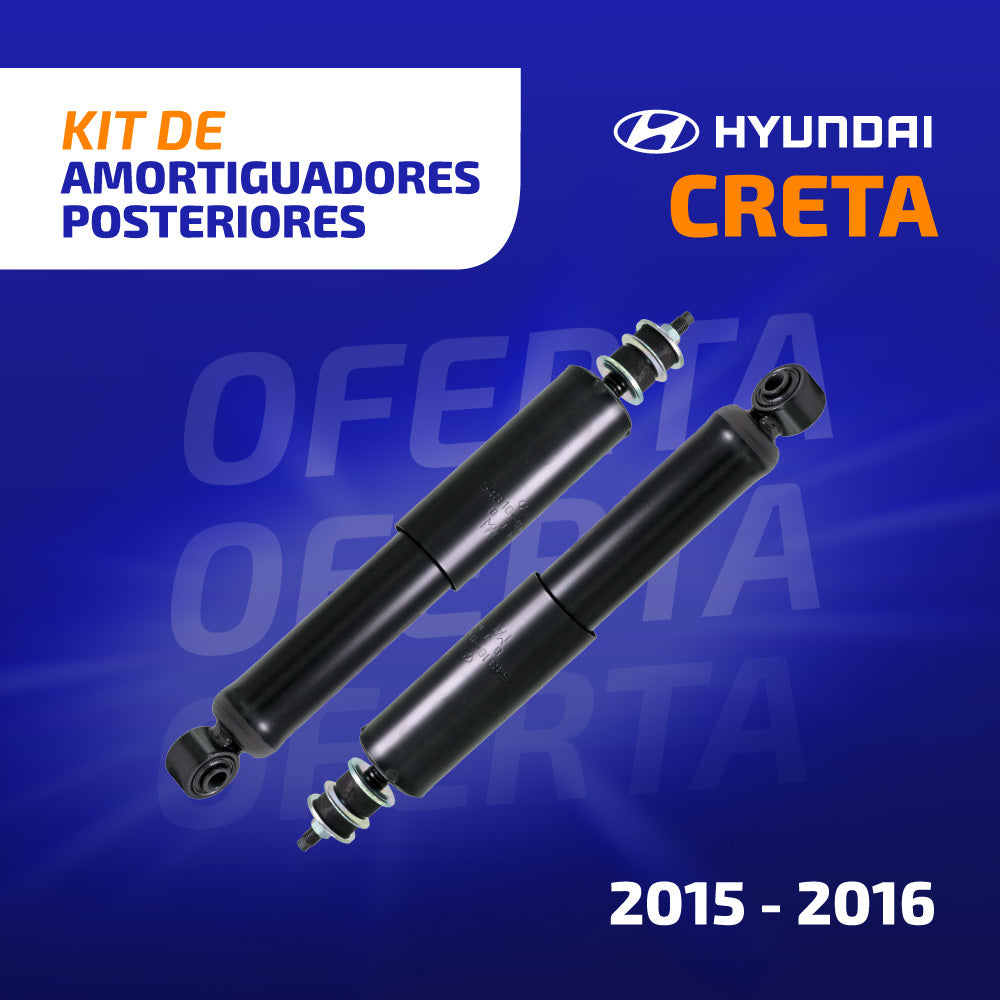 Kit Amortiguadores Posteriores HYUNDAI CRETA M1600 (2015-2016)